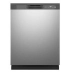 GE APPLIANCES GDF511PSR-PGR DISHWASHER WITH FRONT CONTROLS WITH POWER ...
