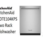 KITCHENAID KDTE104KPS TWO RACK DISHWASHER Instruction & User Manual